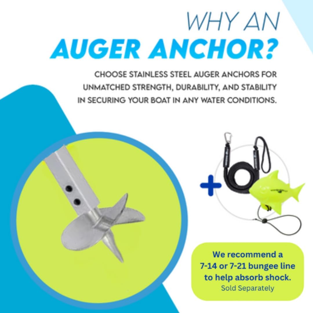 Ultimate XL – Heavy-Duty Anchor for Boats, Pontoons, Tritoons – Sand ...